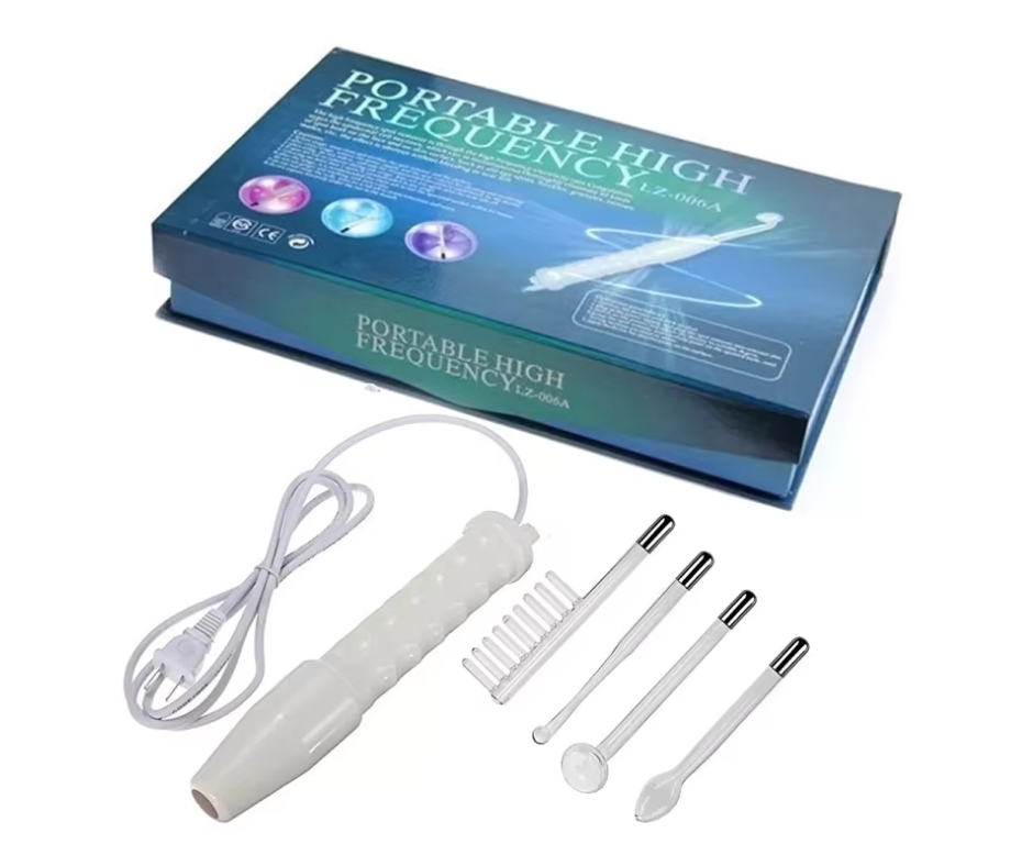 Portable high frequency therapy machine